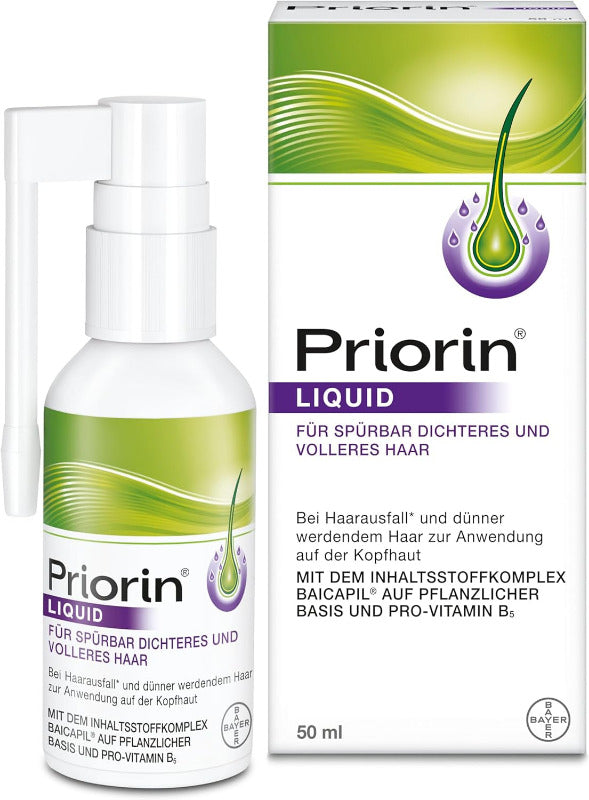 PRIORIN Liquid – Natural Hair Growth Support for Thinning Hair – With ...